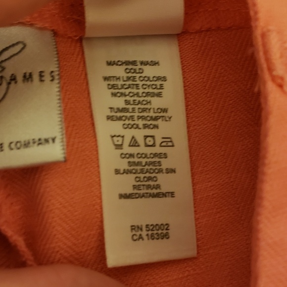 Emma James | Pants & Jumpsuits | Emma James Pink Capri Pants | Poshmark